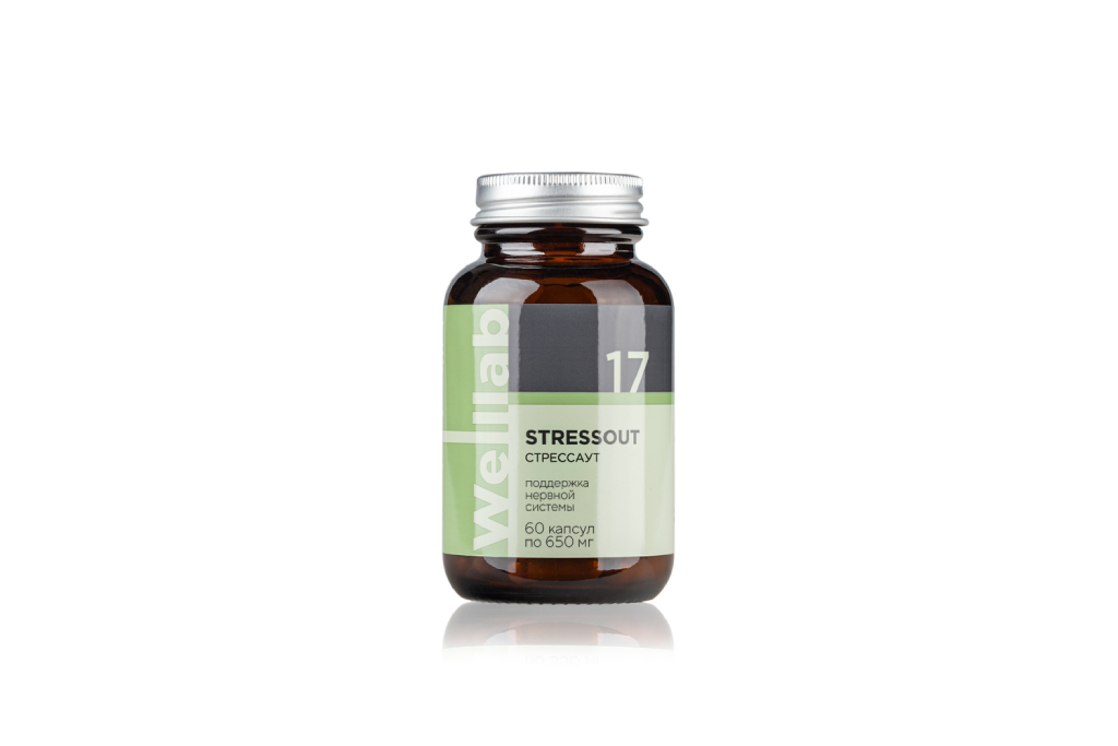 WELLLAB STRESSOUT, 60 Capsules :: Welllab :: Products :: Greenway EU